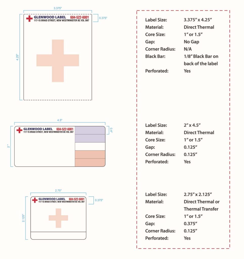 Prescription Labels Printing Services in Vancouver, BC